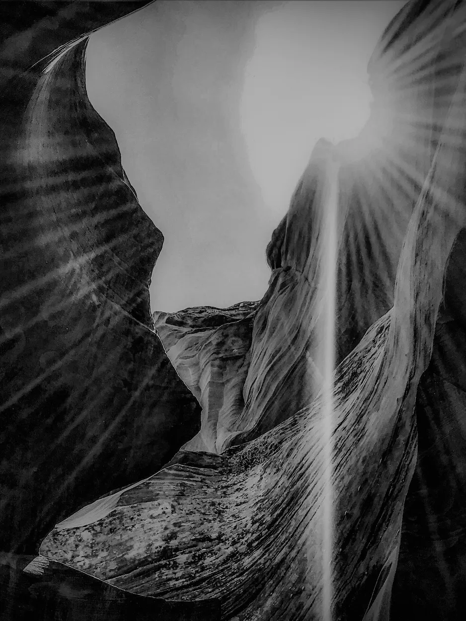 Monochrome Landscapes in Portrait Orientation - waterscape photo ...