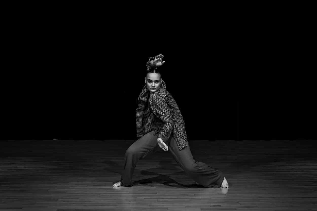 One Dancer in Black and White - action photo contest | Photocrowd photo ...