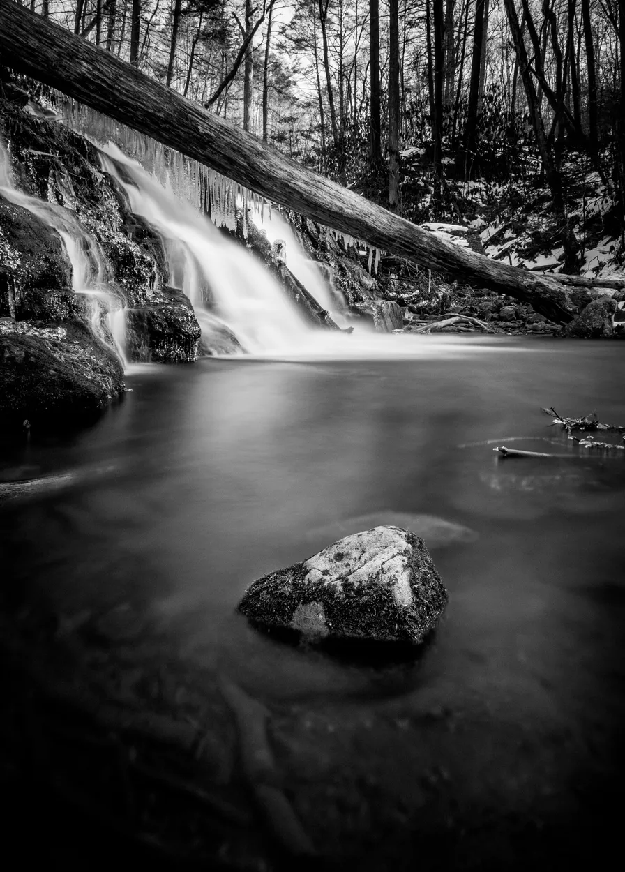 Monochrome Landscapes in Portrait Orientation - waterscape photo ...